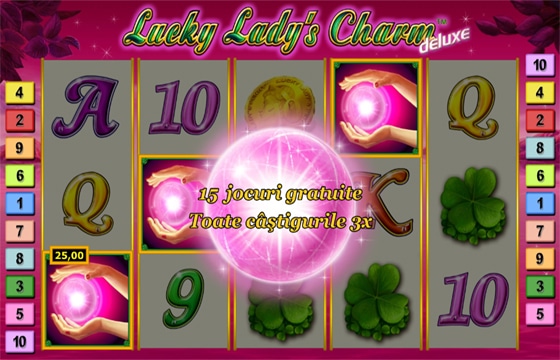 Lucky Lady's Charm Deluxe | Joacă gratuit la păcănele online