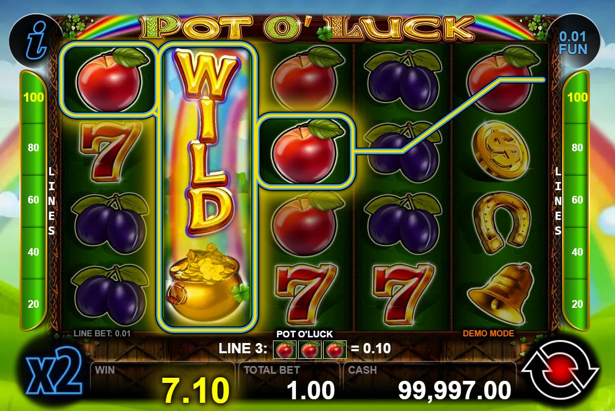 Pot O Luck Demo 🍀: Testează gratis norocul irlandez